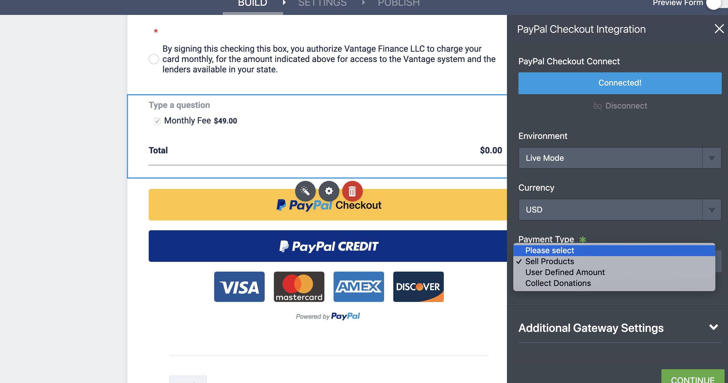 Paypal Checkout Sell Subscription Option For Recurring Payments